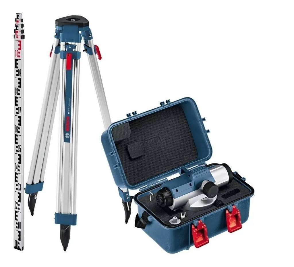 Kit Nivel Óptico Gol26D + TrÌpode BT160 + Regla GR500 Bosch | Todoobra