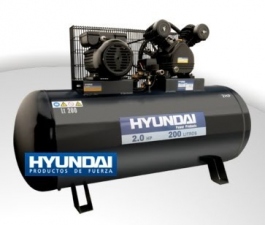 Compresor Hyundai 200Lts. 2HP Monof. HYAC200C | Todoobra